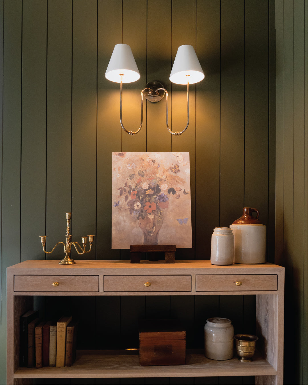 Flower Butterfly Vase Artist Board – Petal Lane Home