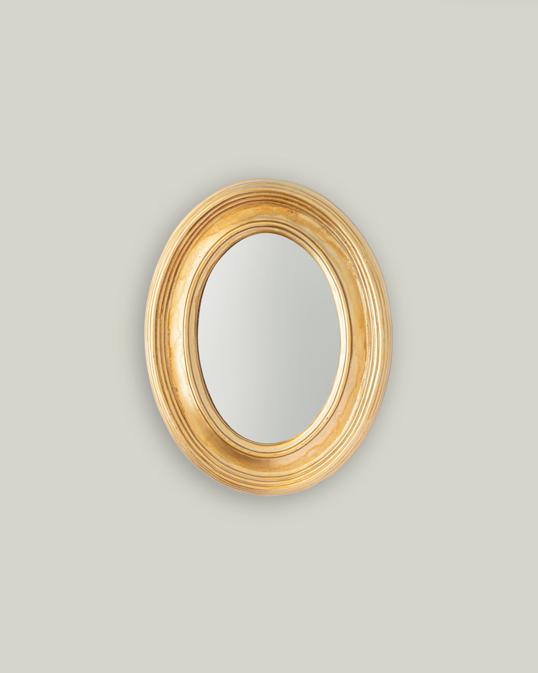 Gold Oval Mirror – Petal Lane Home