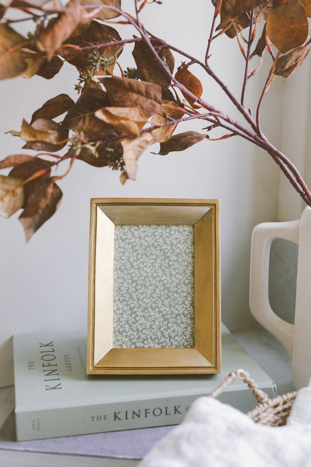 Rectangle Gold Photo Frame – Petal Lane Home