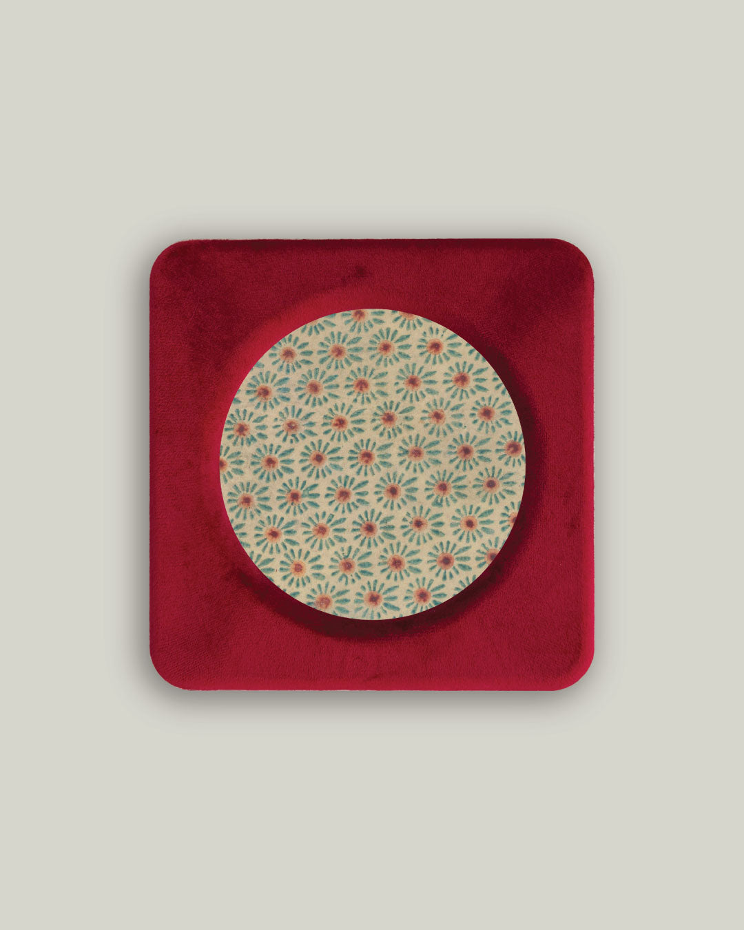 Ruby Red Velvet Photo Frame 4X4 – Petal Lane Home