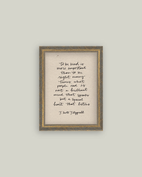 To Be Kind – Petal Lane Home